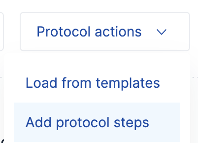 How to Create a Task Protocol or Protocol Template